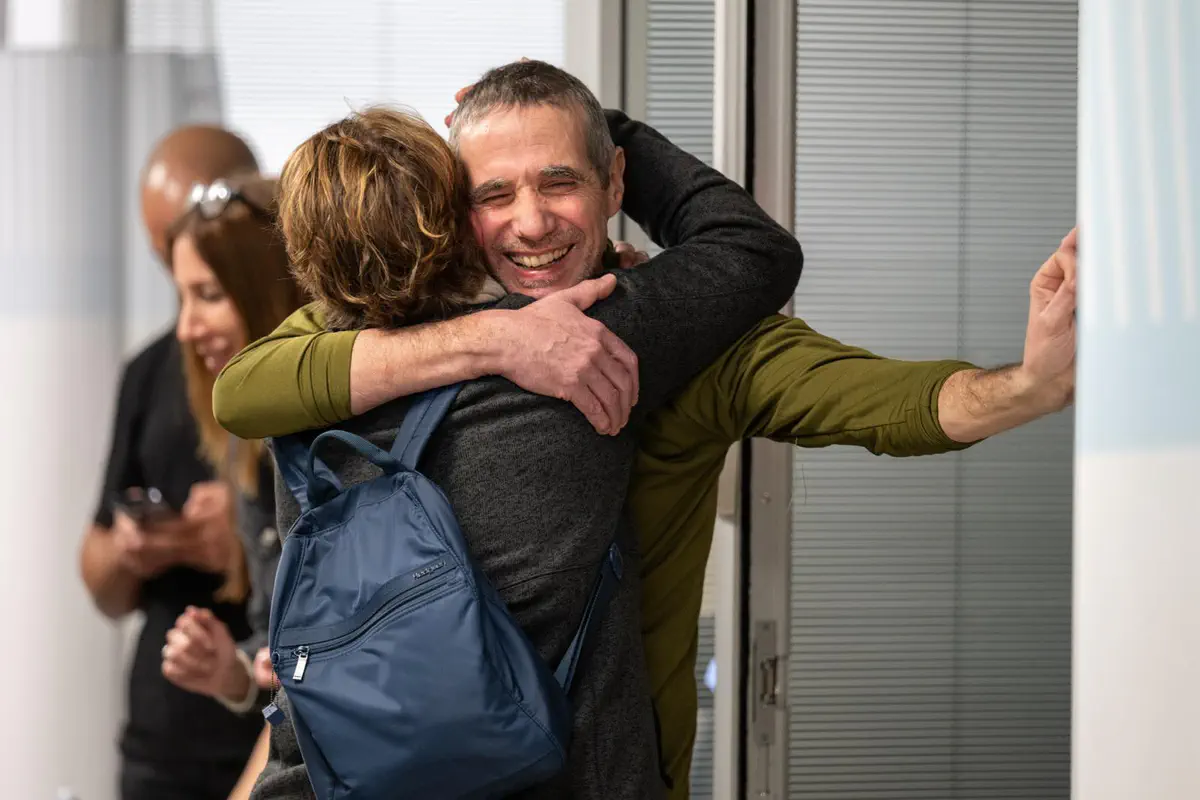 Watch: Rescued hostages reunite with family in Israel | Israel National ...