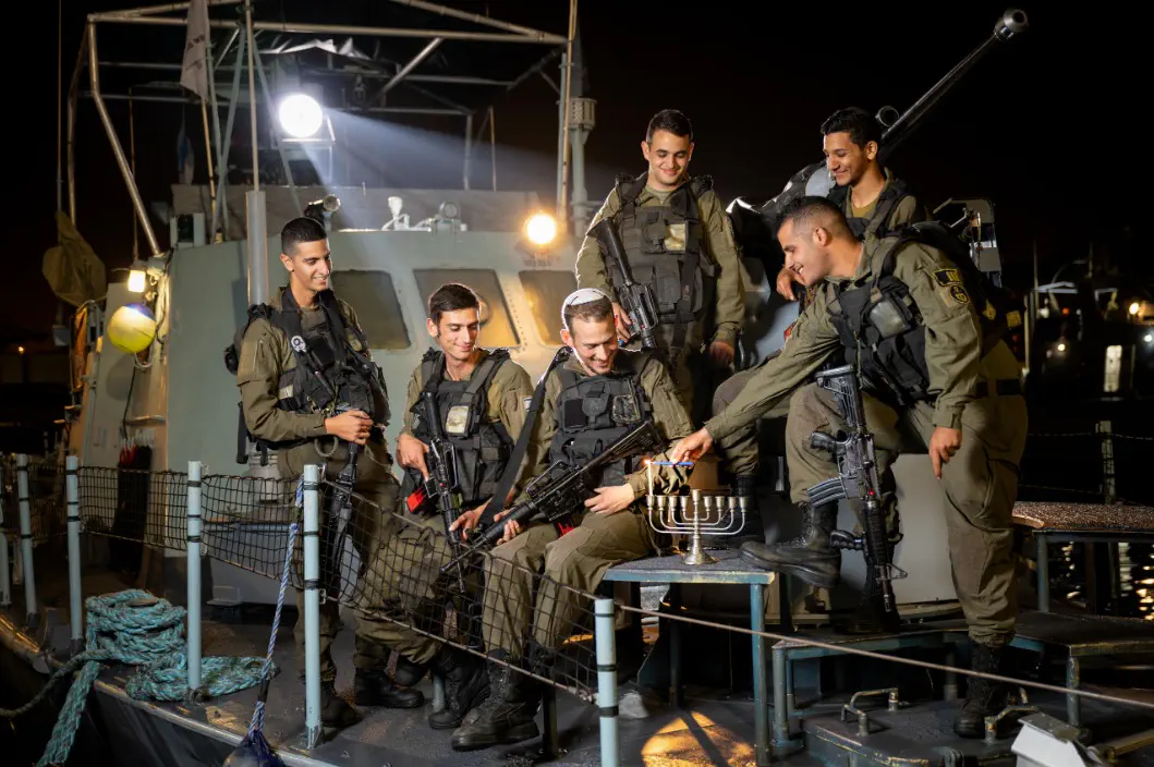 Watch: From Mt. Hermon to Gaza - IDF soldiers light the menorah ...