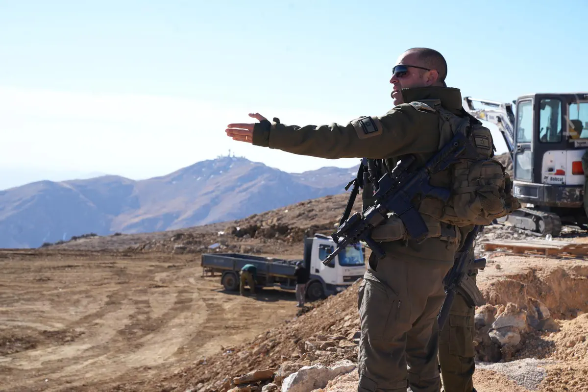 IDF Adapts: Solutions for forces spending the winter on Mount Hermon ...