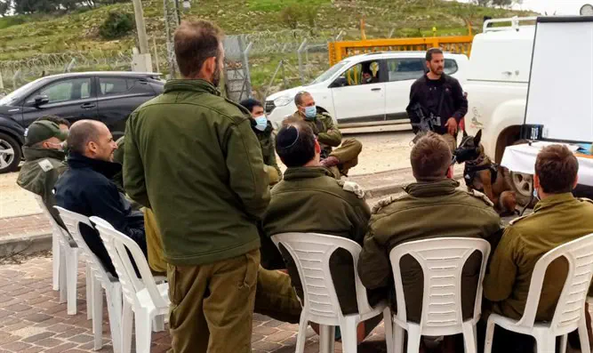Israel Dog Unit holds exhibition for IDF brigade officers | Israel ...