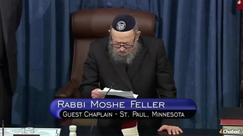 At U.S. Senate, a Senior Chabad Rabbi Offers Prayer for the Nation ...