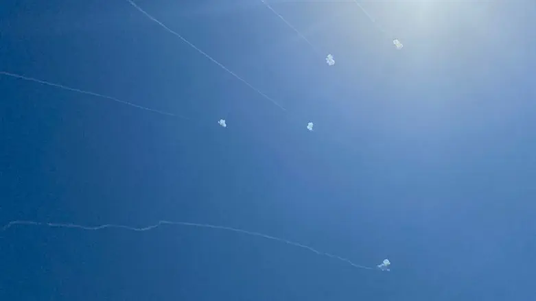 Heavy barrage: Around 50 rockets launched towards central Golan Heights ...