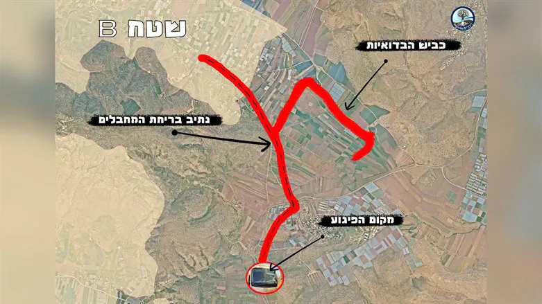 Illegal road networks used as terrorists' escape routes | Israel ...