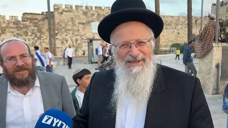 Rabbi Shmuel Eliyahu: Jerusalem Day should be celebrated for an entire ...