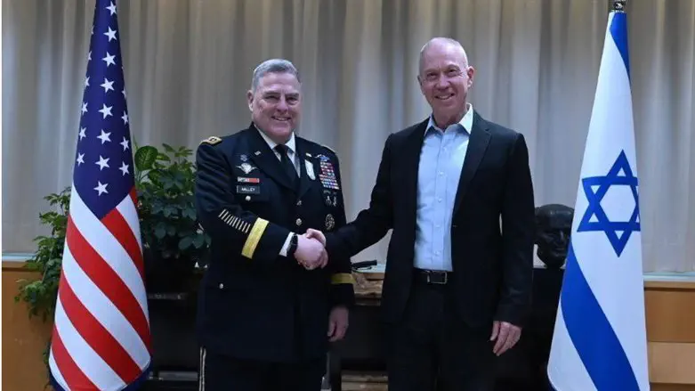 Defense Minister meets US Chief of the Joint Staffs | Israel National News
