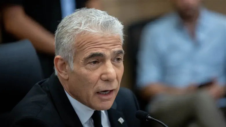 Lapid: The war cannot end with a military victory, but with a change in ...