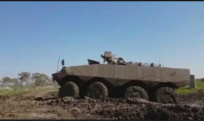 Watch: IDF runs experiment on brand-new infantry vehicle | Israel ...
