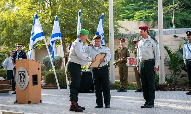 Gaza Division receives Certificate of Appreciation | Israel National News