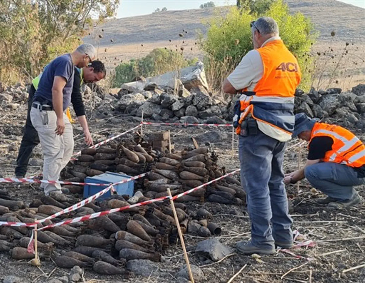 Syrian bunker filled with ammunition discovered in Golan Heights ...