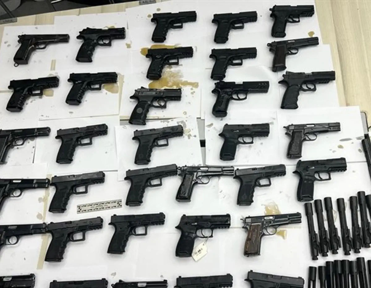 Dozens of guns seized in thwarting of weapons smuggling | Israel ...