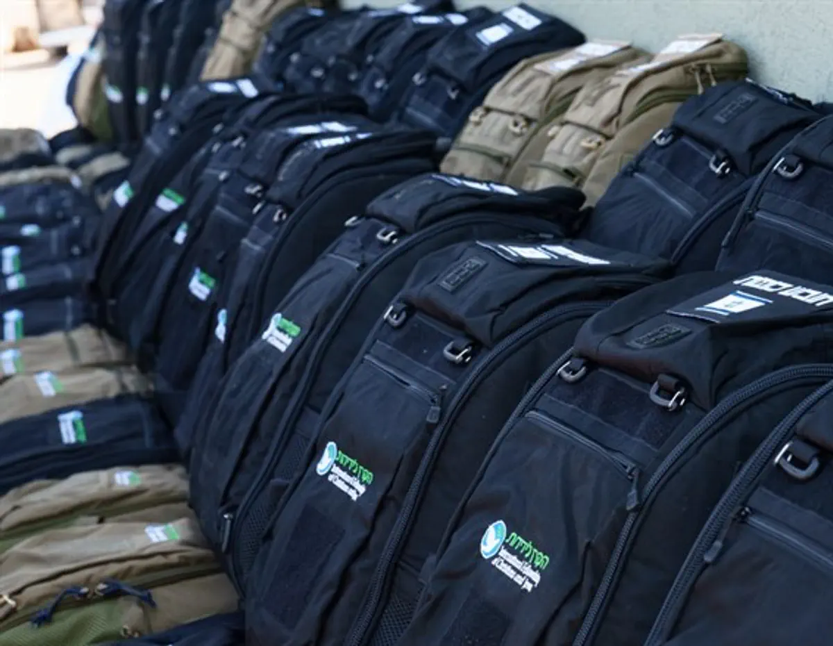 Protecting the people: 4,100 flak jackets, 500 first responder kits, 30 ...