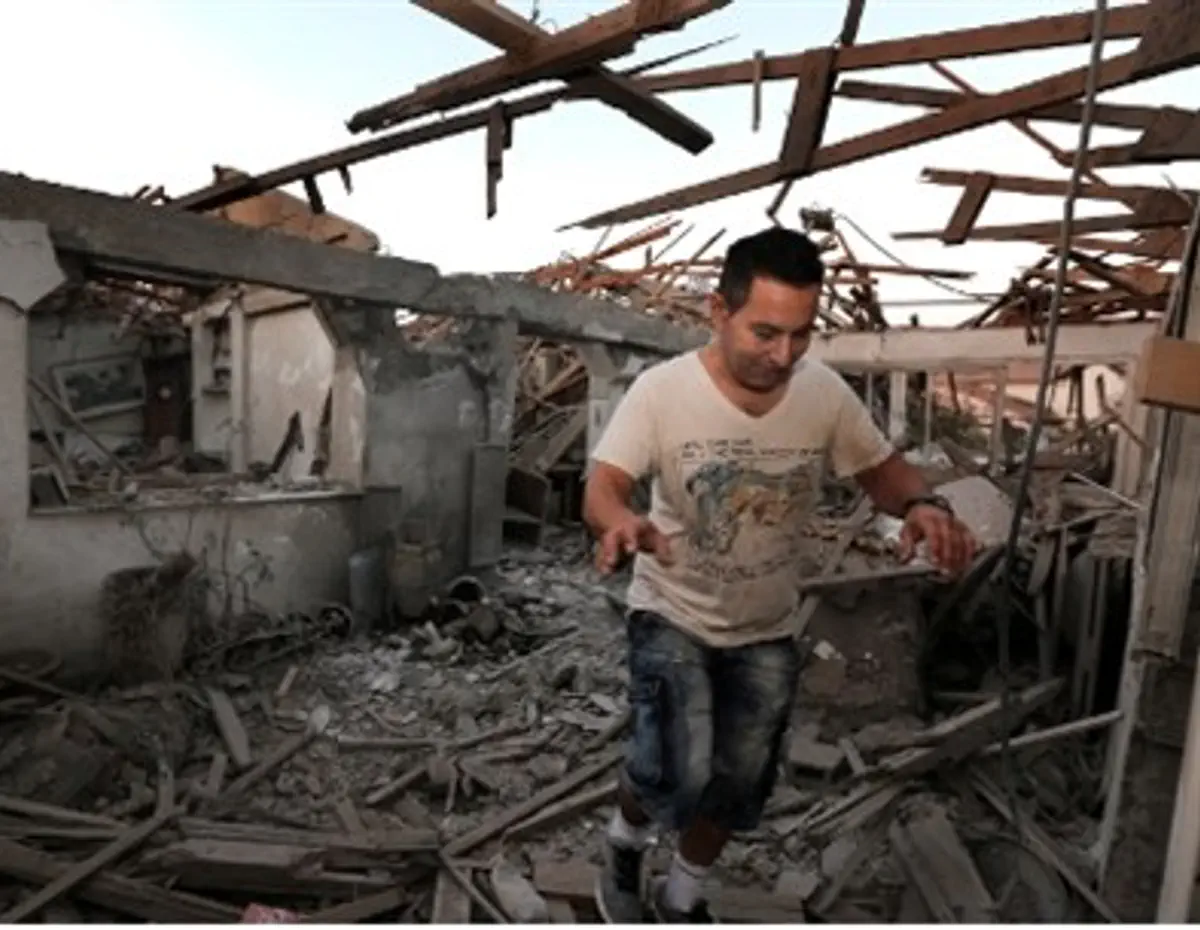 Photos of Devastating Rocket Damage | Israel National News - Arutz Sheva