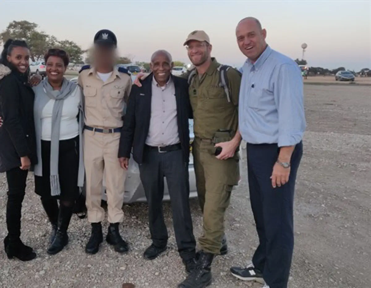Rabbi proud of student - first Ethiopian IAF pilot | Israel National ...
