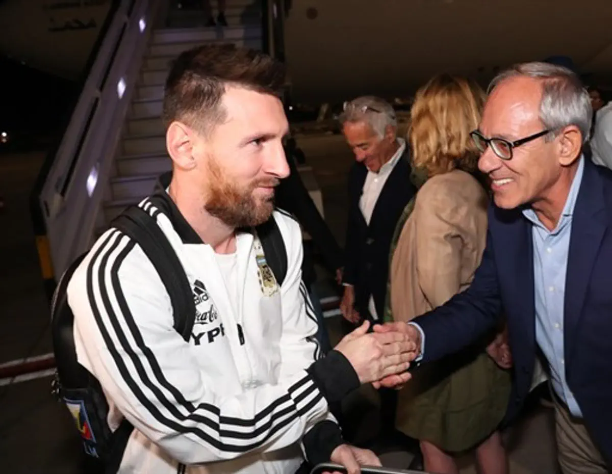 Lionel Messi & Argentina's soccer team arrive in Israel | Israel ...