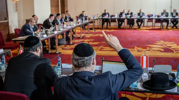 European Rabbi's conference in Warsaw Eli Itkin