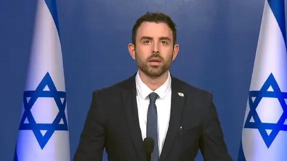 Eylon Levy dismissed from position as Israeli government spokesman