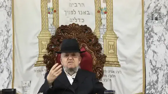 Rabbi Meir Mazuz speaks about the war Kisei Rahamim