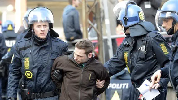 Danish Riot Police Reuters