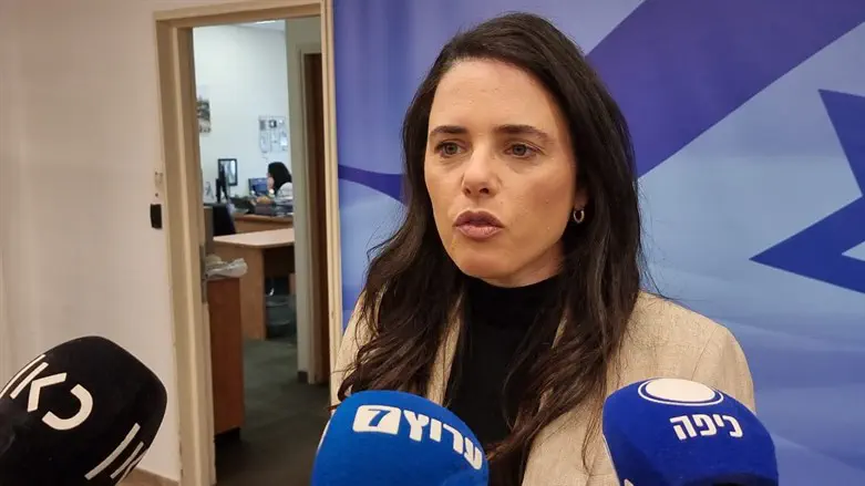 Shaked to vote against maritime agreement unless Knesset votes on it ...