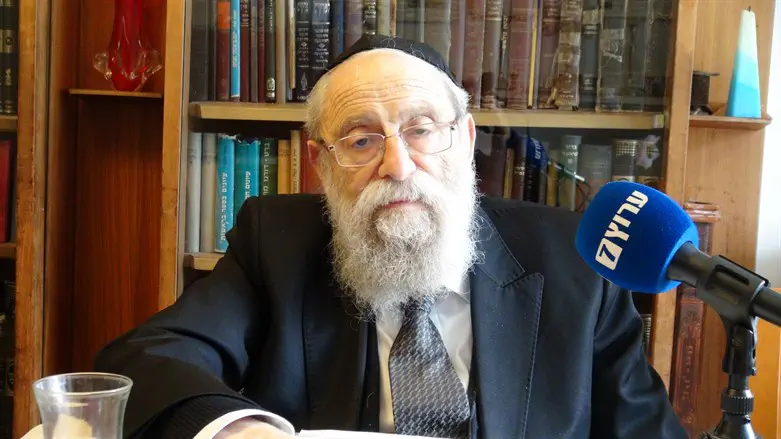 Outgoing Jerusalem Chief Rabbi Aryeh Stern