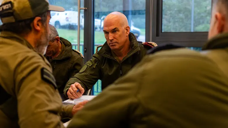 Commanding Officer of the Northern Command with the security coordinators