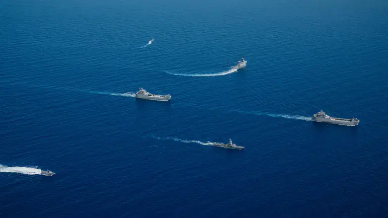 New IDF naval landing craft arrives in Israel | Israel National News ...