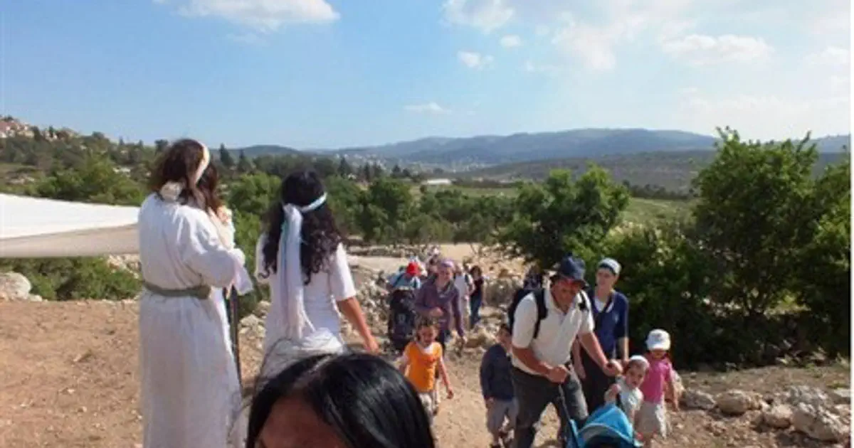 Thousands Visit Ancient Shilo | Israel National News - Arutz Sheva